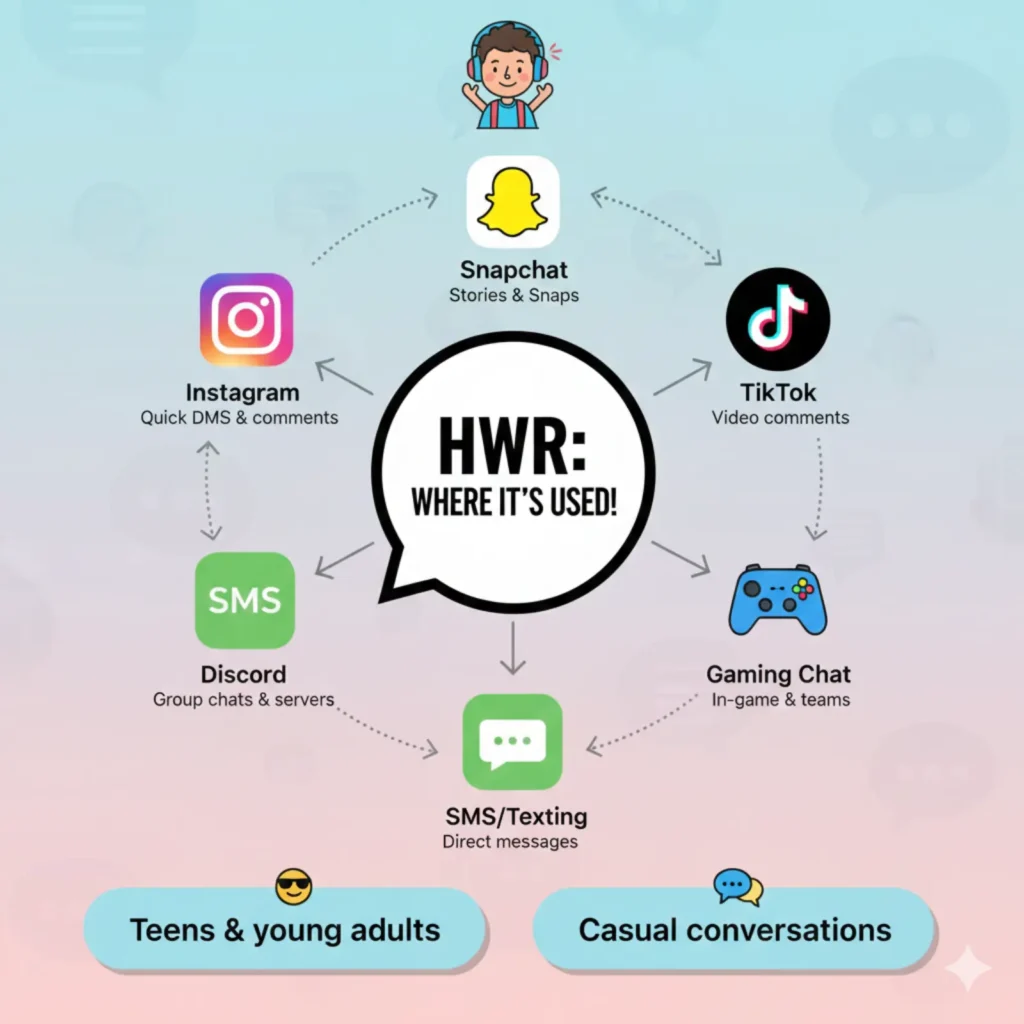 HWR Meaning in Text Explained with Examples📱